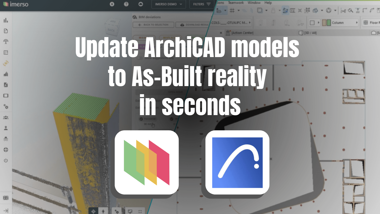How to update ArchiCAD models to As-Built reality in seconds