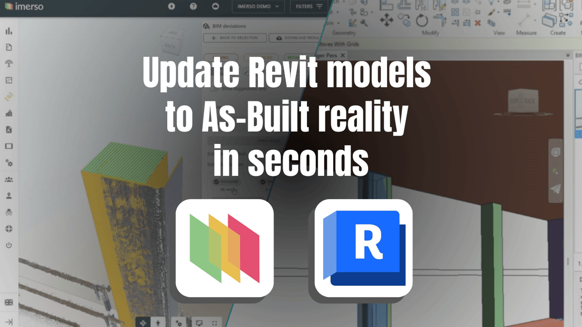 How to update Revit models to As-Built reality in seconds